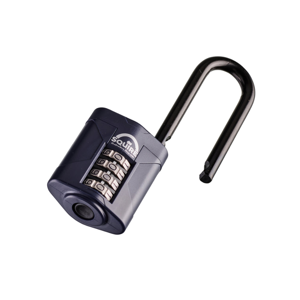 Squire CP50 Long Shackle Combination Padlock | Locks Direct