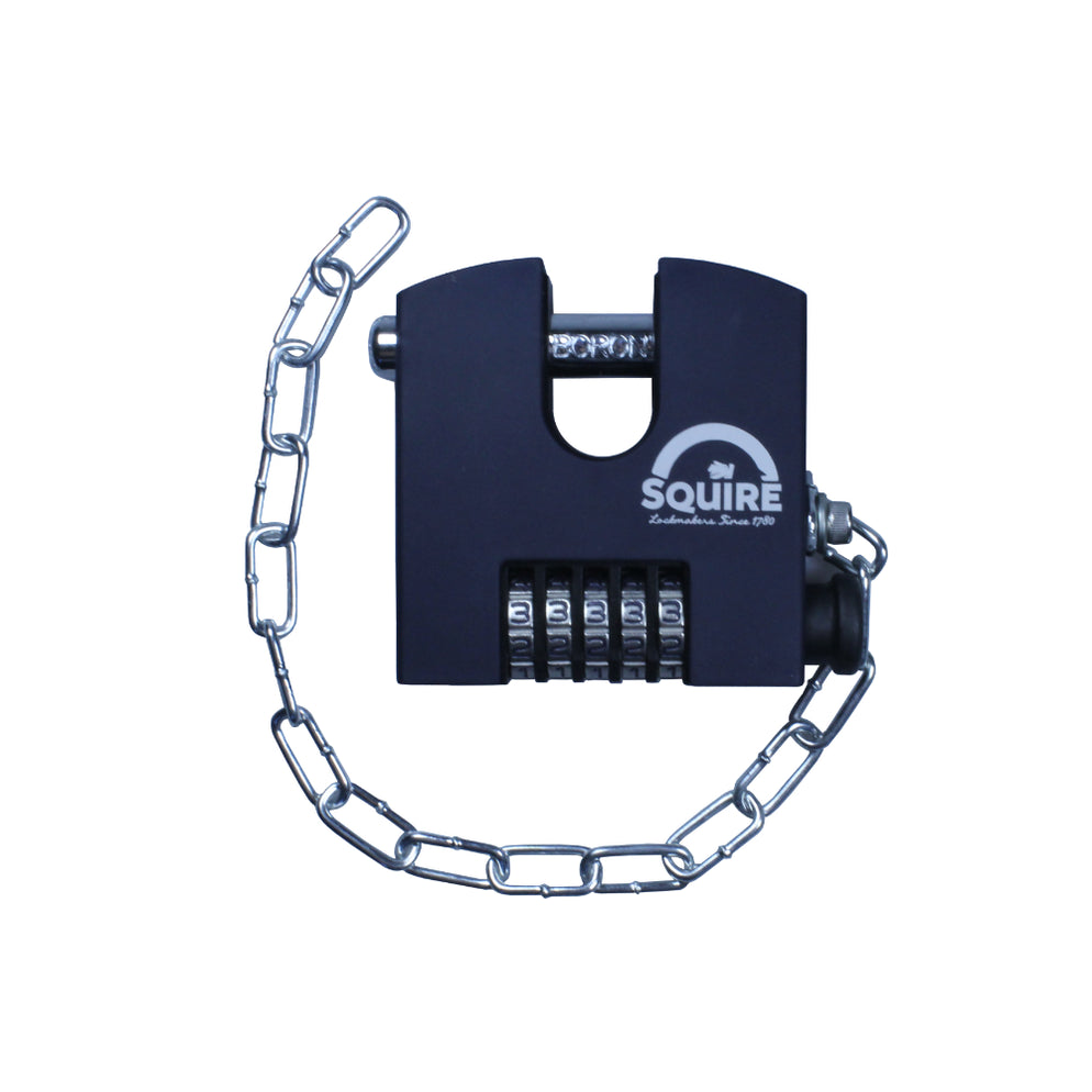 Squire SHCB75 Combination Padlock and Chain | Locks Direct